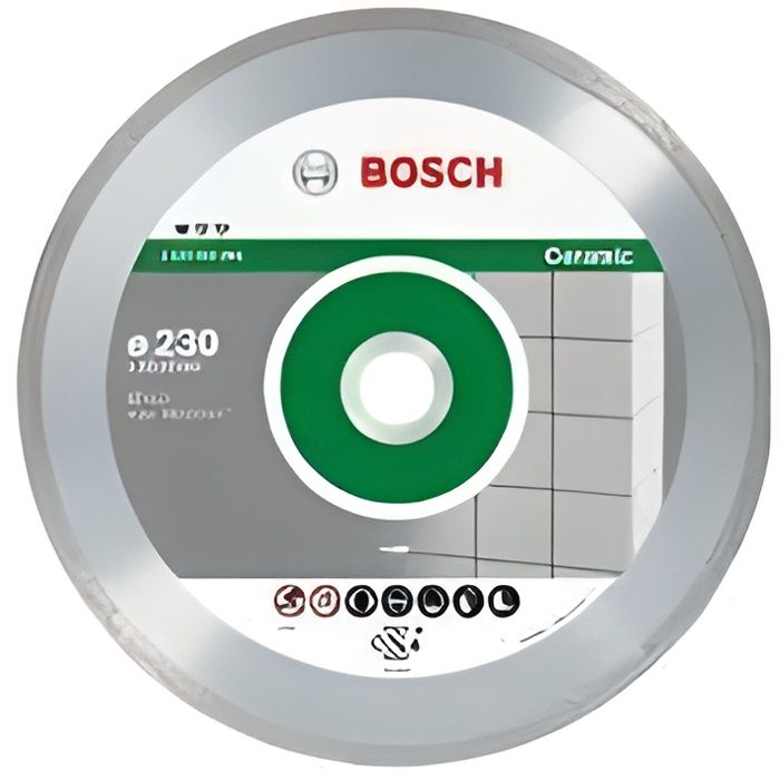 BOSCH Disque à tronçonner diamanté Professional ceramic - 230 x 25,40 x ...