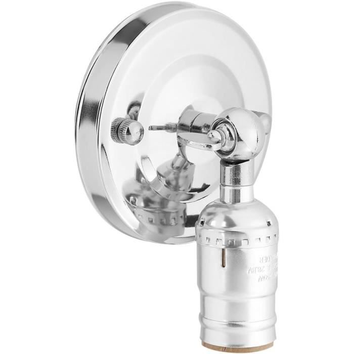 Support Mural Vintage, E27 Edison Rétro Lampe Murale En Métal Avec ...
