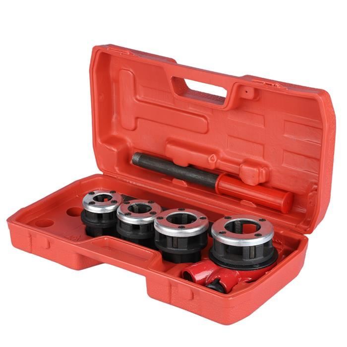 EJ.life Matrices de filetage de tuyaux Kit de filetage de tuyau de ...