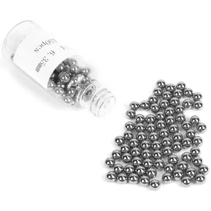 Fdit bille de roulement 1/4 po 150Pcs vélo portant la bille 304 ...