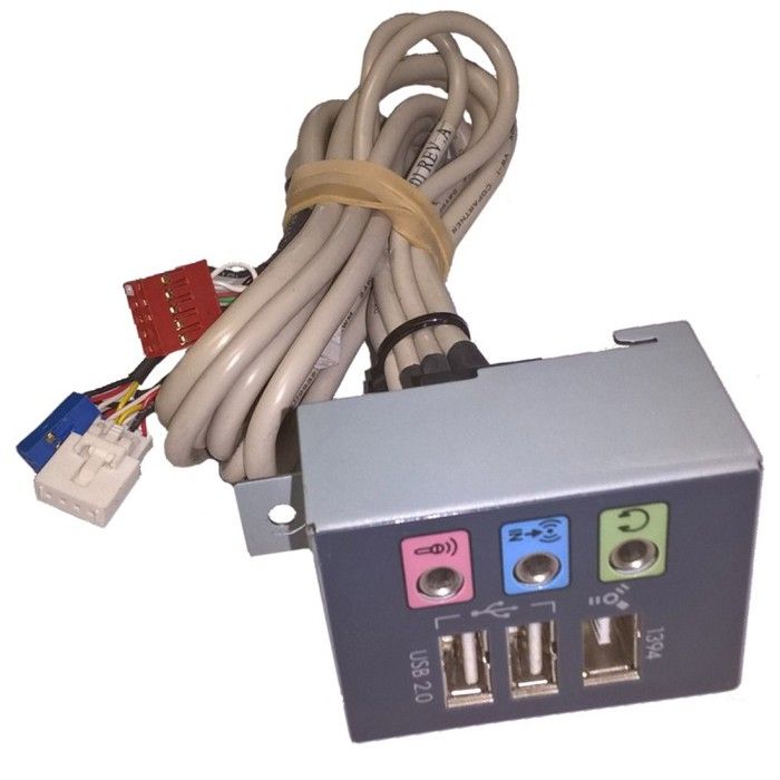 Front Panel I/O HP Pavilion A410e 22-10532-01 FireWire 2x USB 3x Audio ...