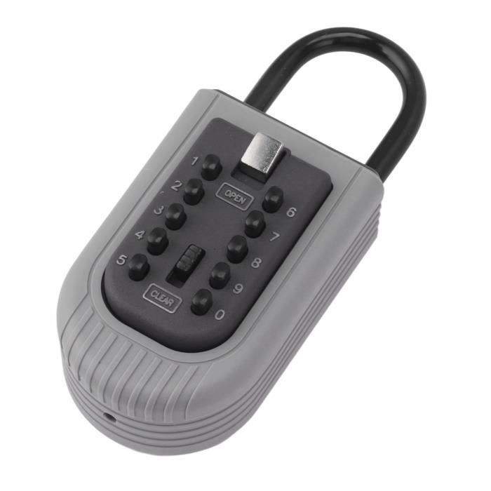 IP TV Box Bou00eete U00e0 Clu00e9 Murale En Mu00e9tal Noir 26 X 32 Cm ...