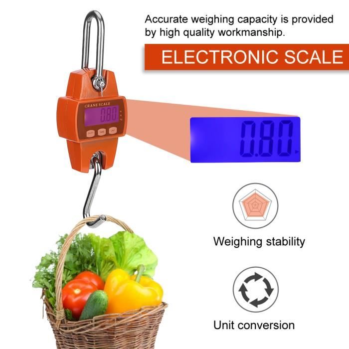 Balances suspendues Balance de grue industrielle 300 kg Balance de ...