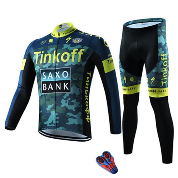 Le nouveau Maillot Spécial de Cyclisme Homme Manches Longue Tenue de ...