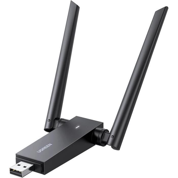 Clé Wifi Puissante Ac1300Mbps Adaptateur Usb Wifi Double Bande 5Ghz 2 ...