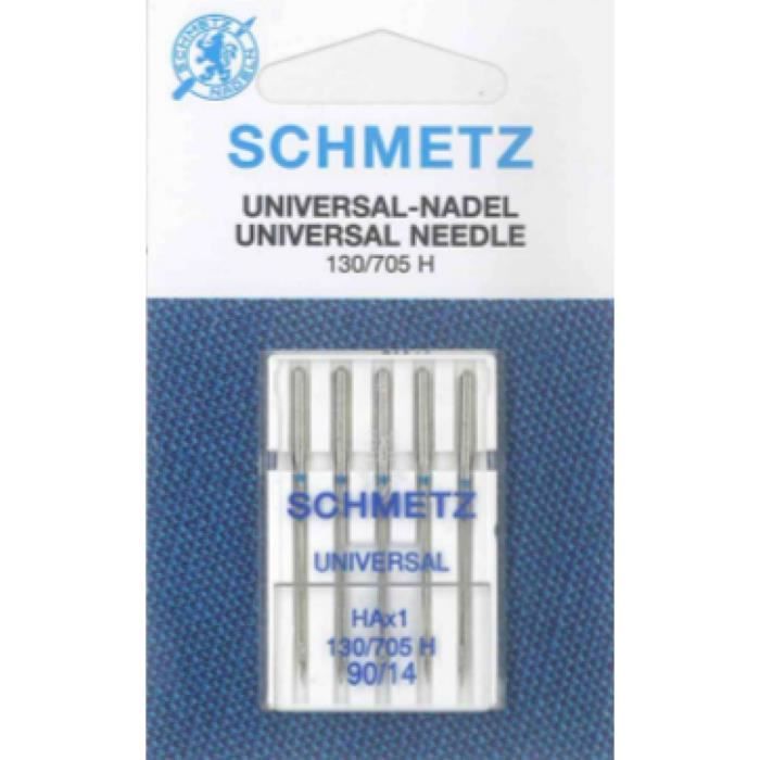 Aiguillespour machines à coudre Universal Schmetz 130-705 H 90-14 - Cdiscount Beaux-Arts et ...
