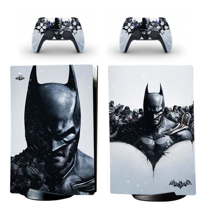 Kit Autocollants pour PS5 Édition Numérique, Batman Sticker Skin pour ...