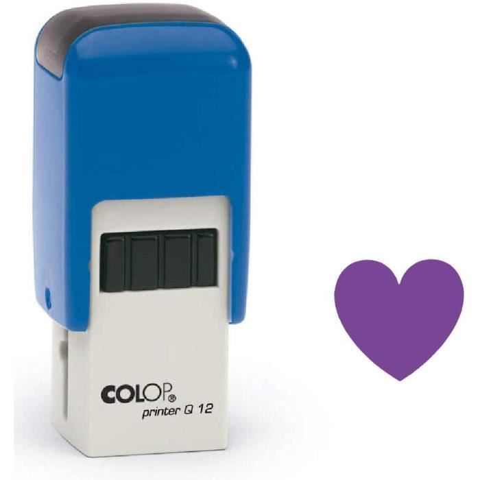 Tampon encreur automatique pour cartes ou timbre de fidélité violet275 ...