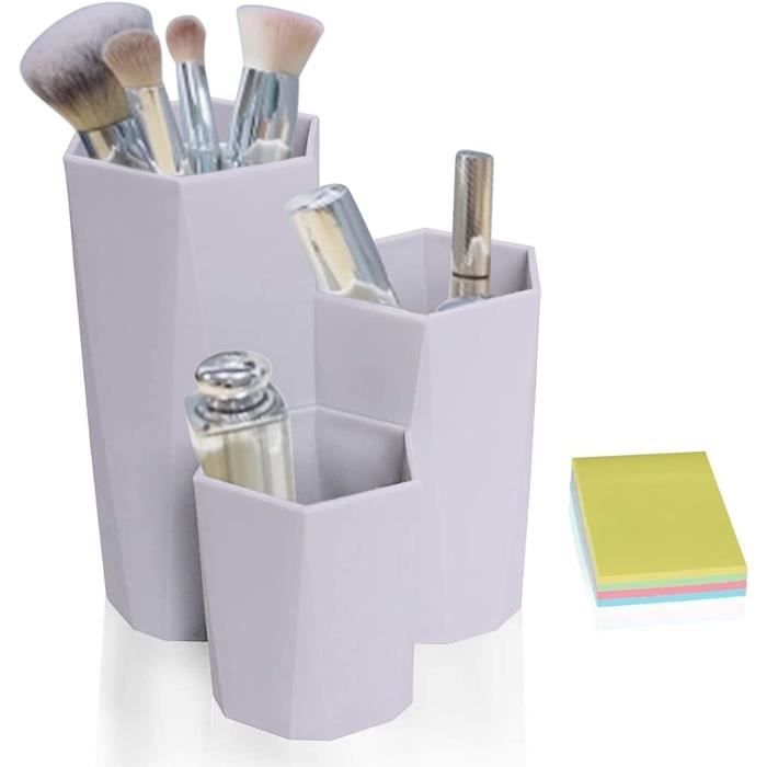 Pot A Crayon Hexagonal, Porte Stylo Multifonctio,Rangement Pinceaux ...