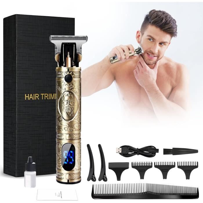 Tondeuse Cheveux Hommes, Electriques Tondeuse Barbe Homme, Professionnelle Tondeuse À Cheveux ...