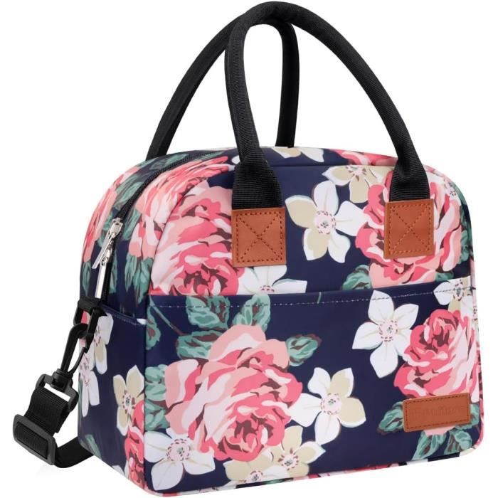 Sac Isotherme Repas, Sac Repas Avec Bandoulière Réglable, Lunch Bag ...