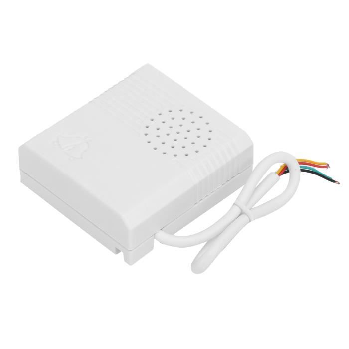 Zerodis Sonnette de porte filaire Sonnette Filaire DC 12V, Système de ...