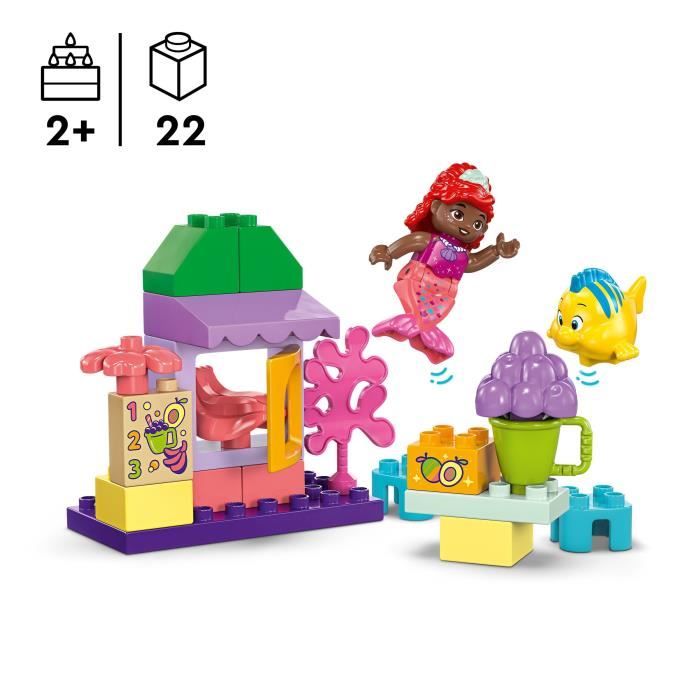 LEGO® DUPLO | Disney 10420 Le stand de café d’Ariel et de Polochon ...