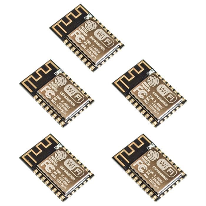 5 PièCes ESP8266 ESP-12F 12S SéRie WIFI ModèLe Mise à Niveau Module ...