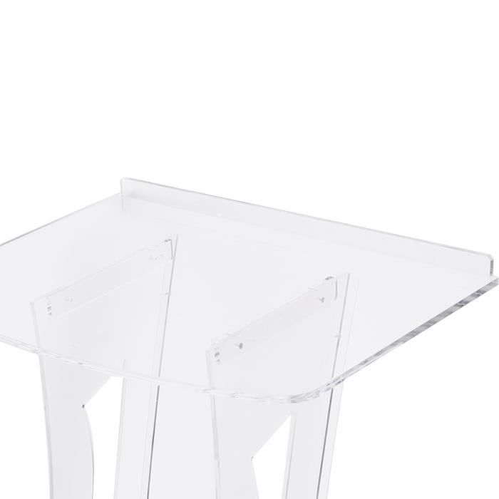 Support de podium en acrylique Support d'hte de Réunion, Ensemble de ...