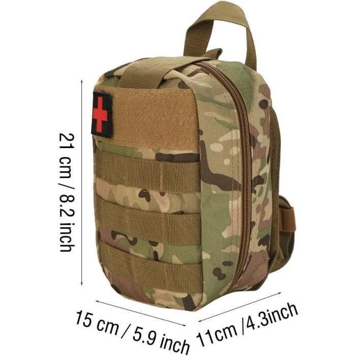 VGEBY Trousse d'urgence de Survie Sac Médical de Premiers Secours Trousses de Soins Molle pour ...