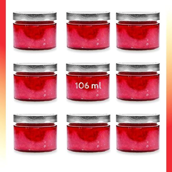 Pot En Verre Avec Couvercle Vis Pot En Verre Vide Pour Confitures Pot ...