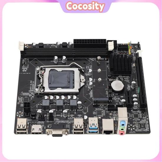 Cocosity B75 MS Motherboard Carte Mère Lga 1155 de Carte Mère d'ordinateur de Mme B75 pour la ...
