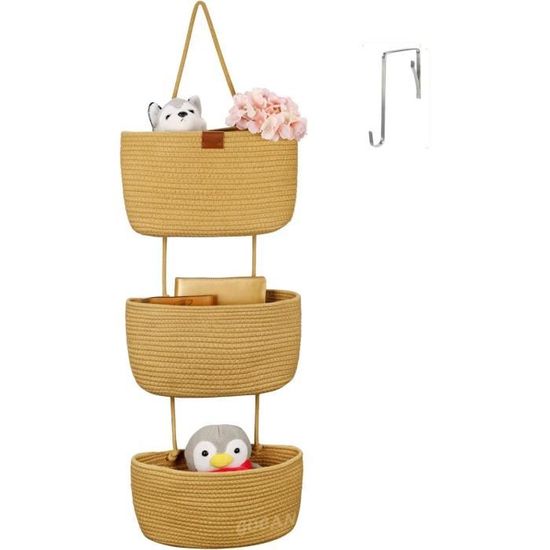 Rangement Porte À Suspendre Sac De Rangement, Panier Suspendu À 3 ...