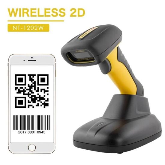 NETUM Scanner de codes à barres Bluetooth étanche 2D Portable 32 bits ...