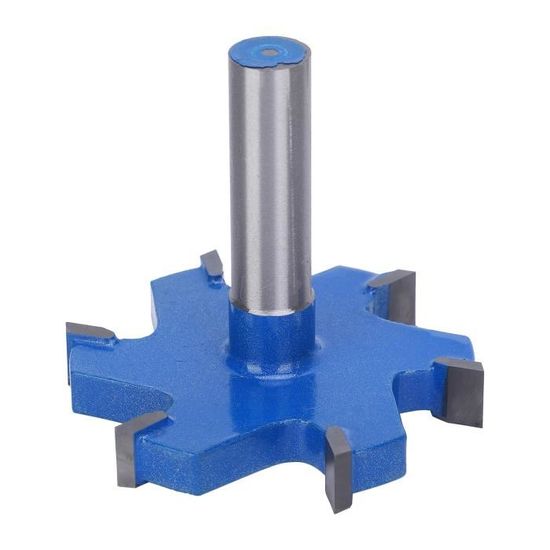 EJ.life mèche de toupie en T 6 Edge T Type Fraise à rainurer Fraise ...