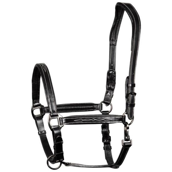 Licol pour cheval en cuir Harry's Horse Supreme - zwart - Full - Cdiscount Au quotidien