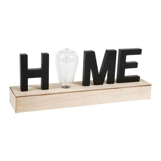 MOT HOME DECO LUMINEUSE - Cdiscount Maison