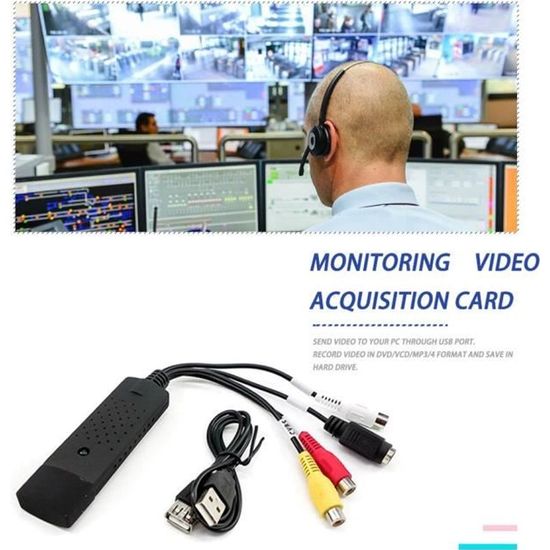 VHS vers convertisseur de fichier numérique Express USB 2.0 vers Carte ...