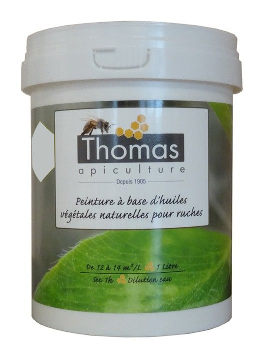 Peinture pour ruche THOMAS base végétale 1 litre - Cdiscount Beaux-Arts ...