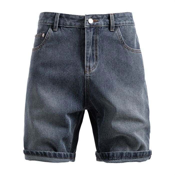 Short Homme,Short Jean Homme Skinny fit Extensible Slim,Shorts en Jean ...