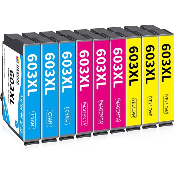 603Xl Cartouche D'Encre Multipack Compatible Avec Epson 603Xl 603 Pour ...