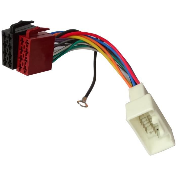 Aerzetix: Adaptateur faisceau câble fiche ISO autoradio pour Citroën C ... Aerzetix: Adaptateur faisceau câble fiche ISO autoradio pour Citroën C ...