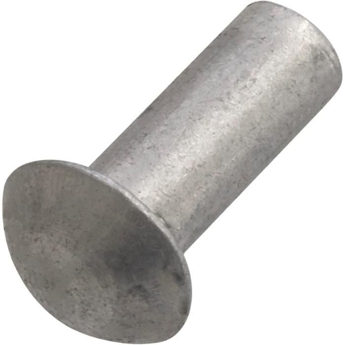 51Lot De 5 Rivets En Aluminium Ø8X20 Mm À Tête Demi-Ronde Bombée ...