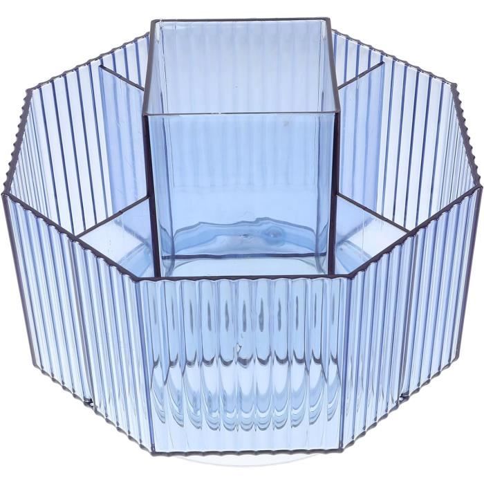 Porte-Stylo Rotatif À 360 ° 5 Compartiments Porte-Pinceau De Maquillage ...