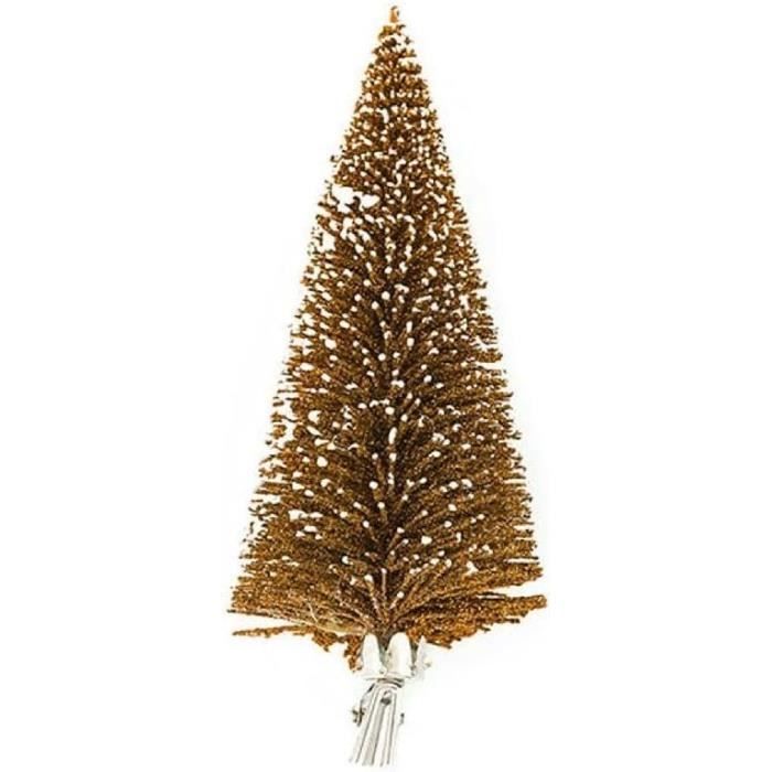 Mini Sapin Noël Sapin Noël Artificiel Avec Clip Sapin Neige En Sisal Pour Décorations Fête ...
