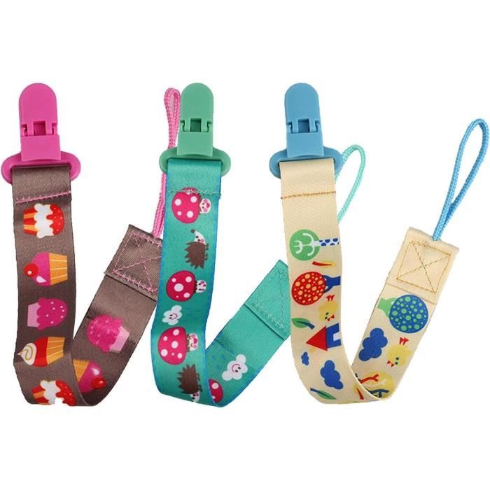 Laisse Sucette,Attache-Dentition | Chaîne Sucette Bon Effet Fixe ...