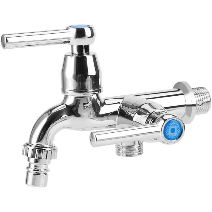 Robinet d'Évier de Cuisine G1-2 - Double Bec - Machine À Laver - Tuyau ...