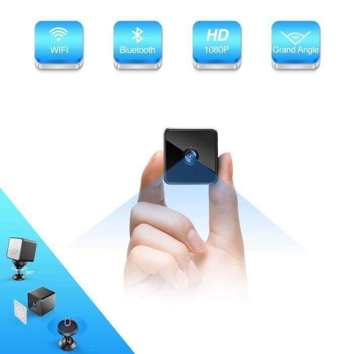 Bluetooth Mini Camera Espion,MHDYT HD 1080P Camera Surveillance WiFi ...