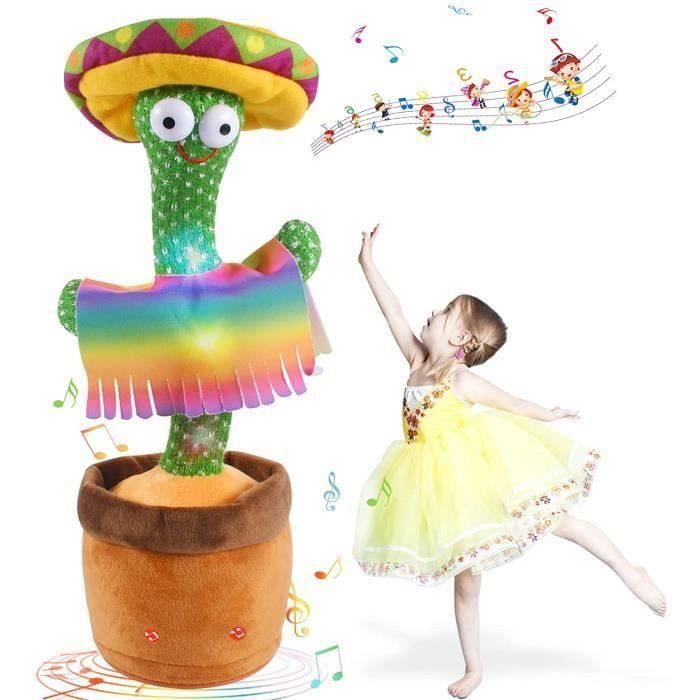 Jouets en Peluche de Cactus, Chantant et Dansant Cactus pour Enfants ...