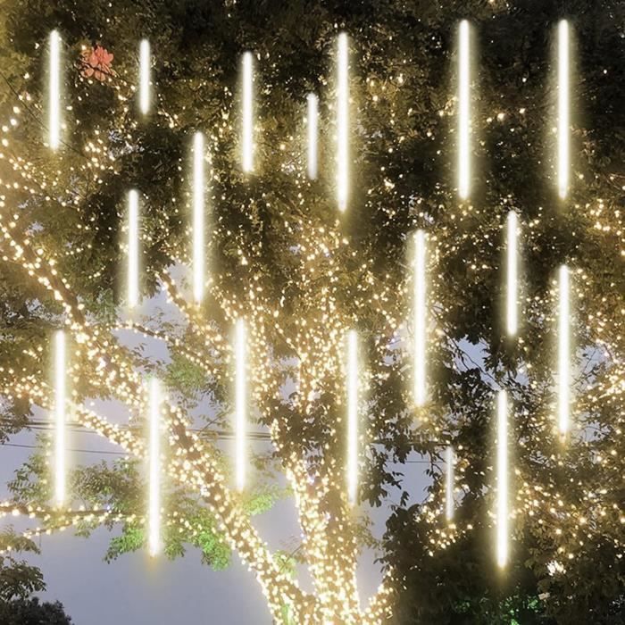 Led Meteor Shower Rain Lights 50Cm 8 Tubes 384 Leds Ip65 Étanche Led ...