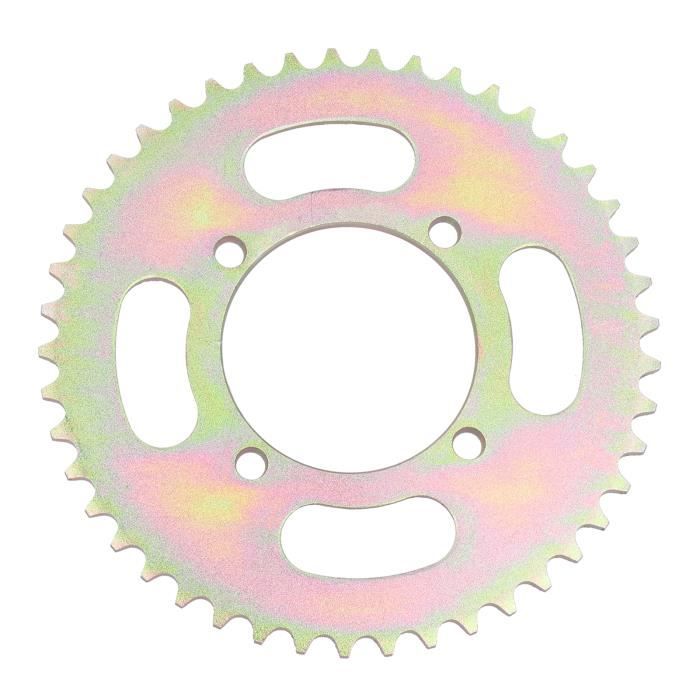 LAN Pignon de chaîne arrière 45 dents 420 adapté pour Quad Pit Dirt Bike ATV Go-Kart 4 roues ...