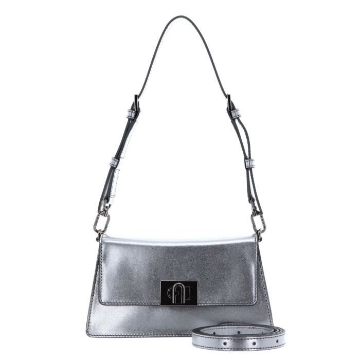 FURLA Zoe Mini Shoulder Bag Color Silver [226244] - sac à épaule ...
