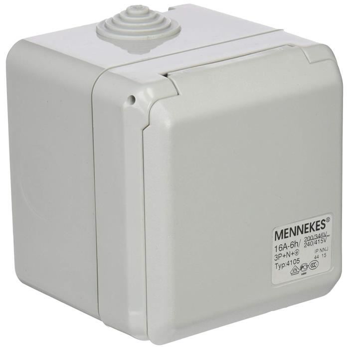 Mennekes bases en box System Cepex-th, prises de courant CEE, 400 V, 50 ...