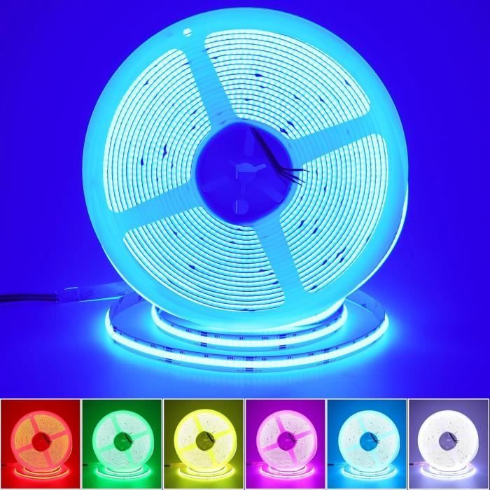 Ridgetube Rgb Cob Led Strip 24V 10M 840Leds-M Haute Densité Ip20 ...