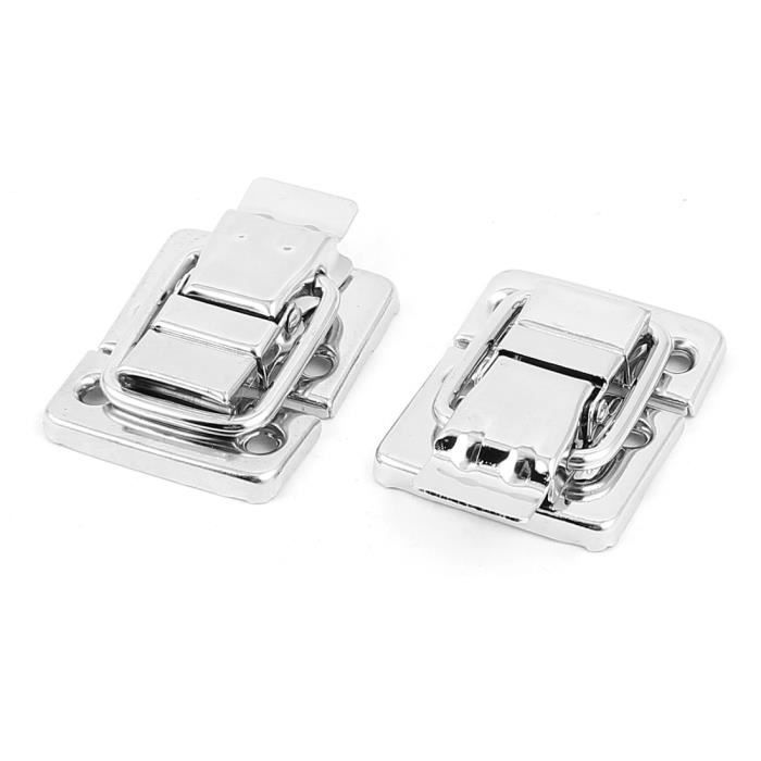 SOURCING MAP Loquet à bascule en métal Fermoir pour Valise Boîte Coffre ...