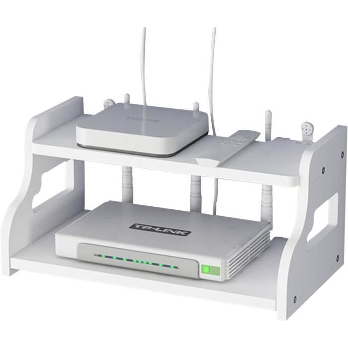 Meuble Tv Étagères Murales Wifi-Dvd Etagere Murale Tv Decodeur Boîte De ...