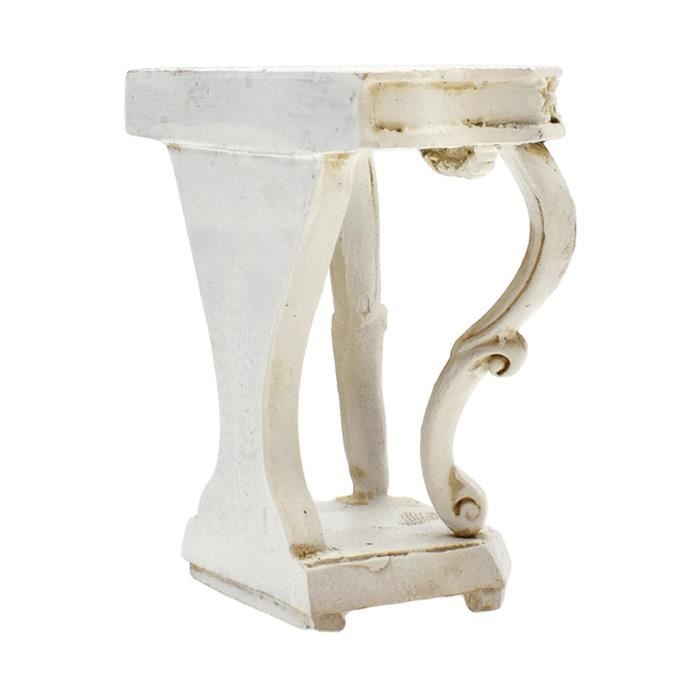Table d'appoint de maison de poupée style rococo - UNBRANDED - 1:12 1/ ...