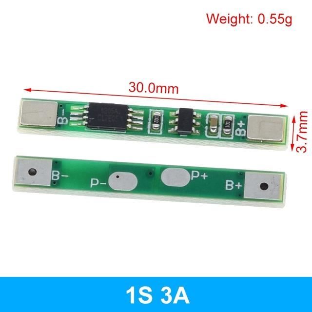 Circuits intégrés,1S 3A--1s 2s 3s 4s 3a 20a 30a Li-ion Batterie Au ...