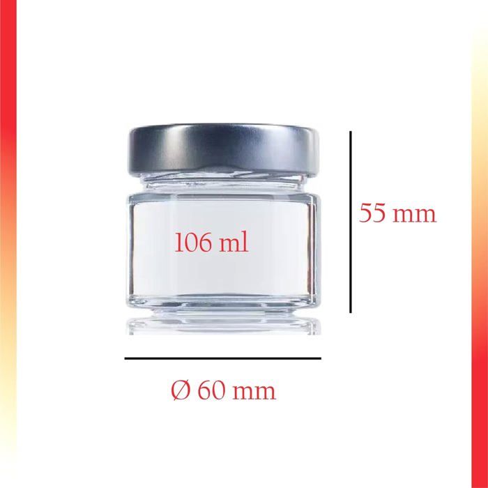 Pot En Verre Avec Couvercle Vis Pot En Verre Vide Pour Confitures Pot ...