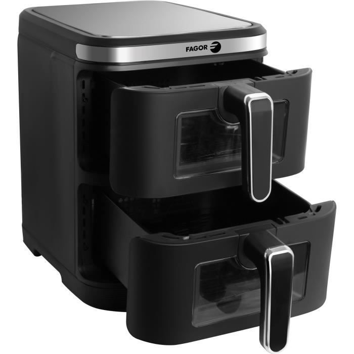 Friteuse sans huile FAGOR - Airfryer FGD11 - Capacité 11L - Double ...